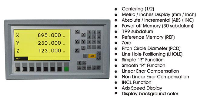 Accurate Lcd Dro Optical Linear Encoders For Milling Machines Lathes