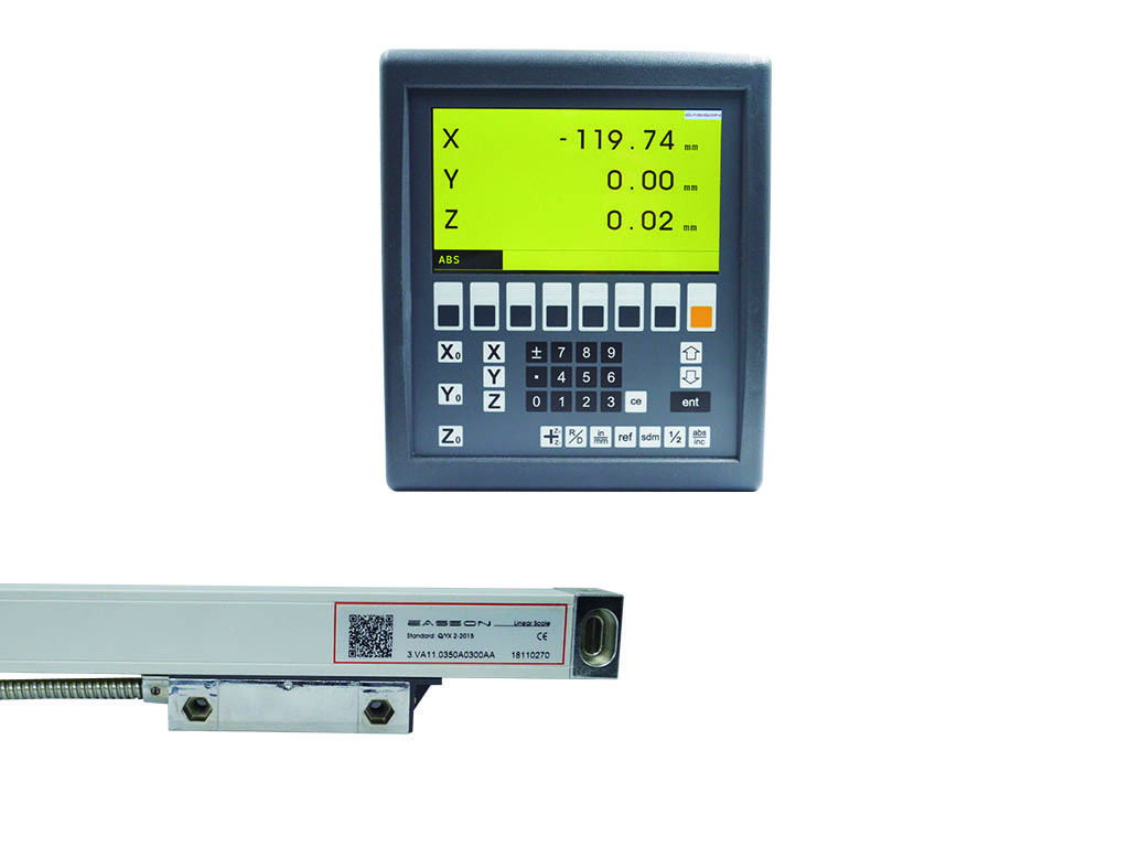 Lathe Digital Readout Kit 50 - 1250mm Length Absolute Linear Encoders