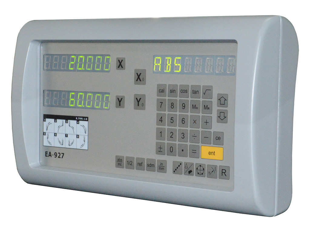 2 Axis Optical Linear Glass Scale Dro