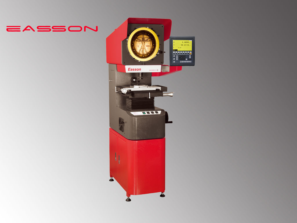 Measuring Horizontal Vertical Digital Optical Comparator Machine