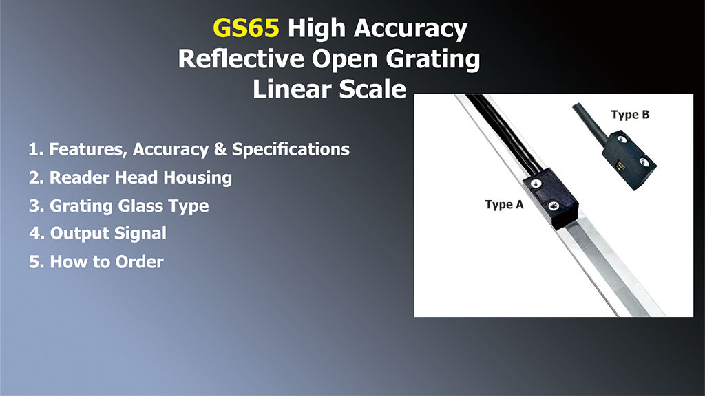 Metrology Equipment Optical Reflective Open Grating Exposed Linear Encoders