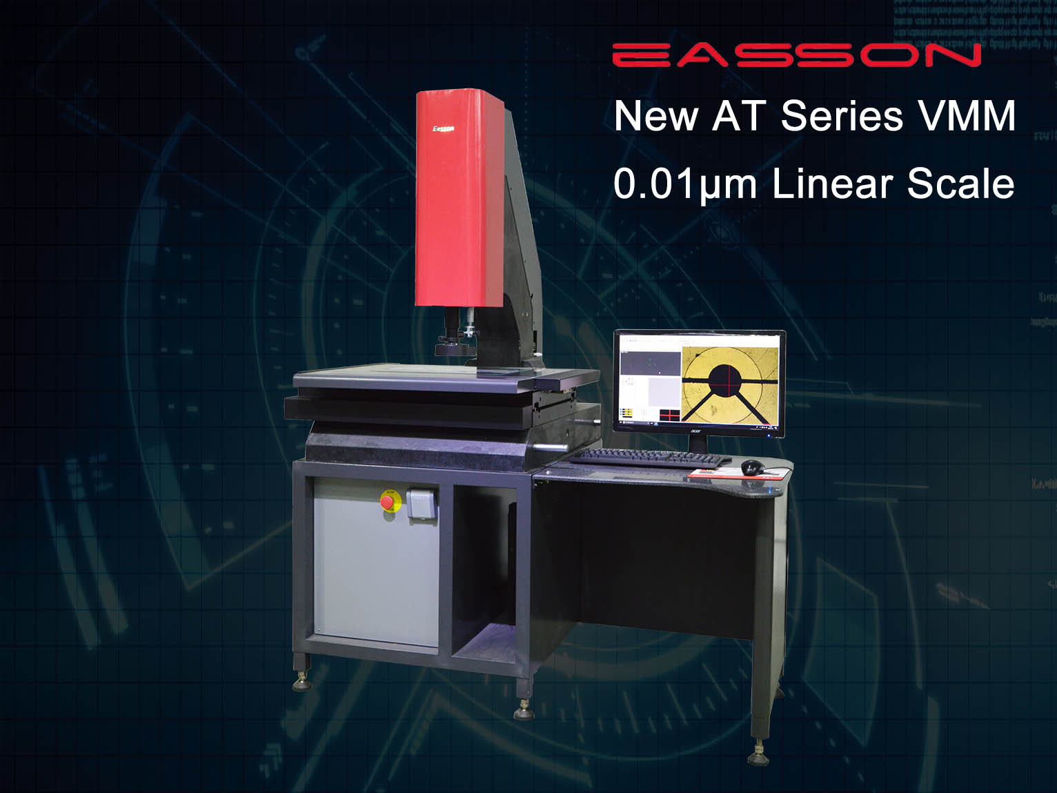 High Precision 2D Image Cmm Optical Coordinate Measuring Machine