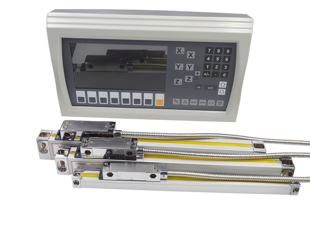 Glass Easson Linear Scale , DC 5V Drilling Machine Miniature Linear Encoder